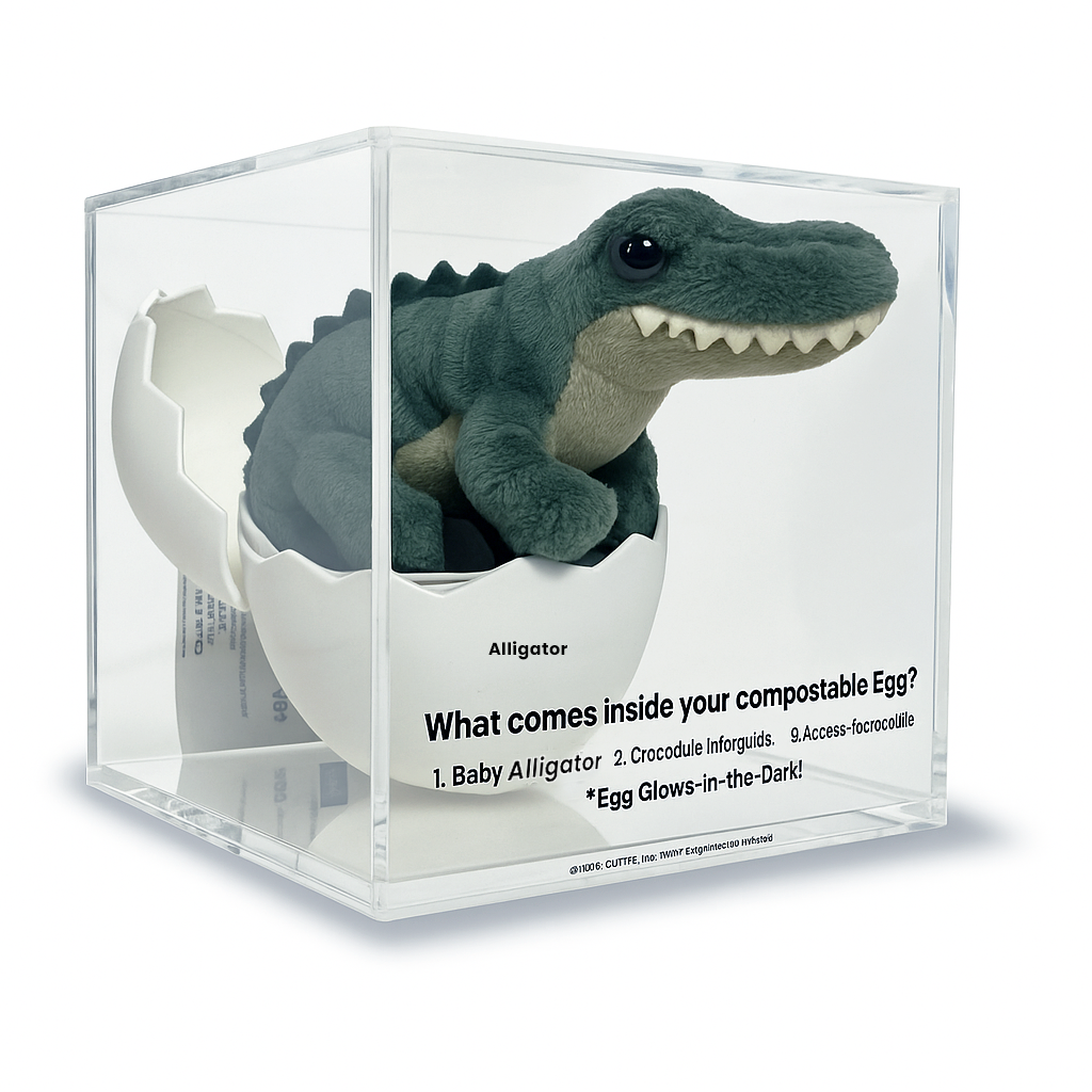 Alligator Hatchling Example Display – Wholesale - Call for the Wild